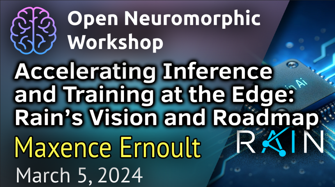 Accelerating Inference And Training At The Edge Open Neuromorphic