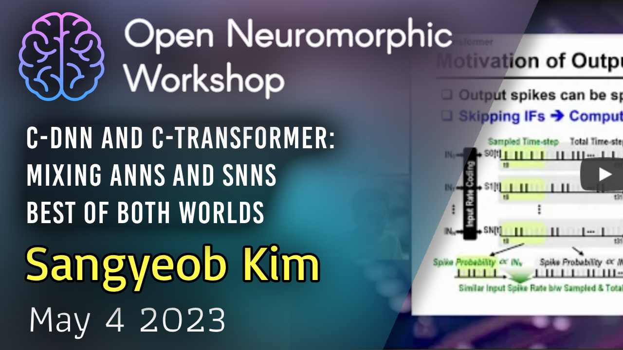 C-DNN and C-Transformer: mixing ANNs and SNNs for the best of both worlds - Open Neuromorphic